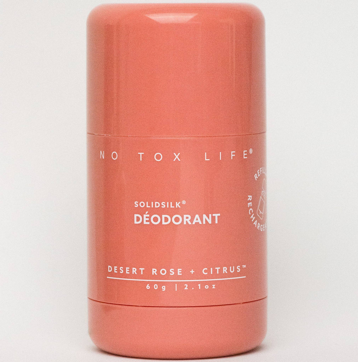 No Tox Life - SOLIDSILK® Deodorant (Desert Rose & Citrus) Refillable ...