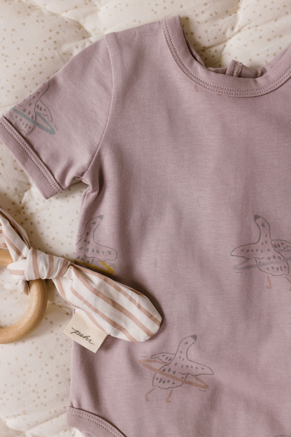 Short Sleeve One-Piece | Pehr | Silly Goose — Home & Well