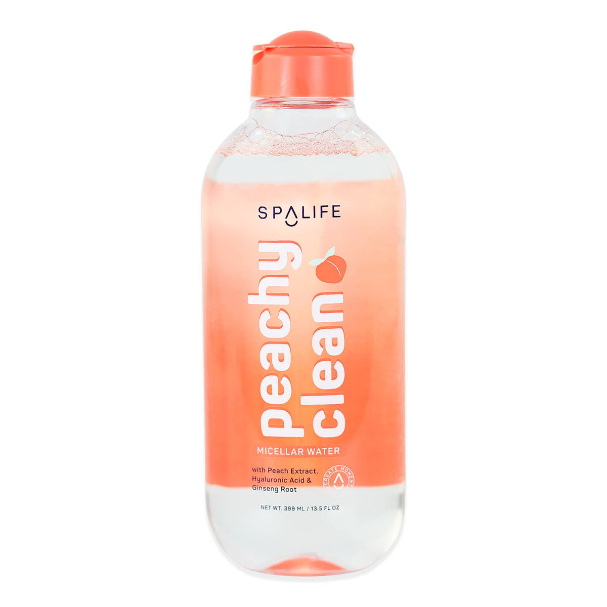 My Spa Life - Peachy Clean Micellar Water & Hyaluronic Acid Makeup Rem ...